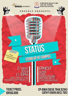 “STATUS” – Stand Up at Campus – Event